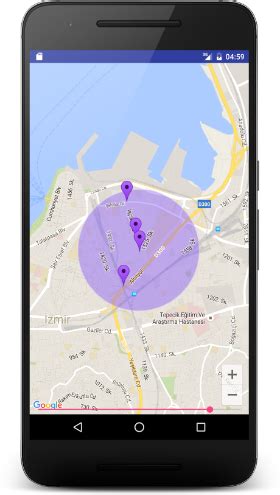 Java How To Bind Google Map Markers In A Circle Stack Overflow