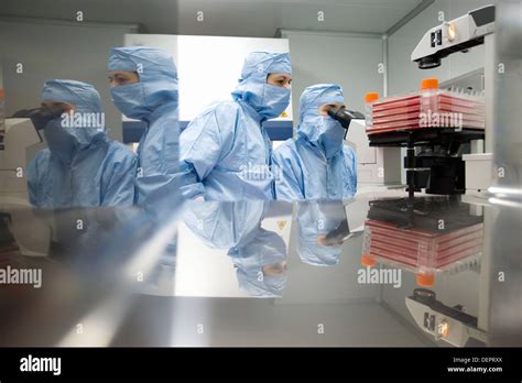 Laboratory Clean Suit Hi Res Stock Photography And Images Alamy