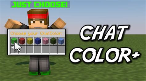 Minecraft CHAT COLOR Change The Chat Color Instantly Plugin Tutorial YouTube