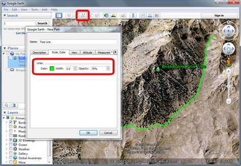 Annotating Google Earth Google Earth Outreach