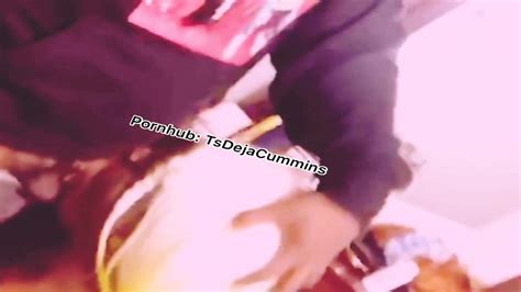 Ebony Sloppy Head Deep Throatin Tranny Makes A Bbc Cum In Less Than 5