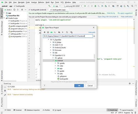 Openbot Your Smartphone Controls A Robot Car Setting Up Android Studio And Your Smartphone