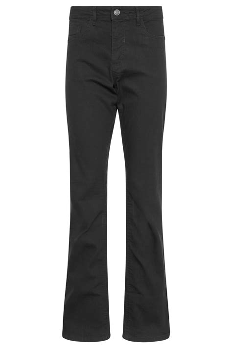 Lts Black Rae Bootcut Jeans Long Tall Sally