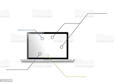 다이어그램 및 텍스트 위한 공간을 태블릿 화이트에 일러스트 레이 션 디자인 0명에 대한 스톡 벡터 아트 및 기타 이미지 0명 Lcd 검은색 Istock