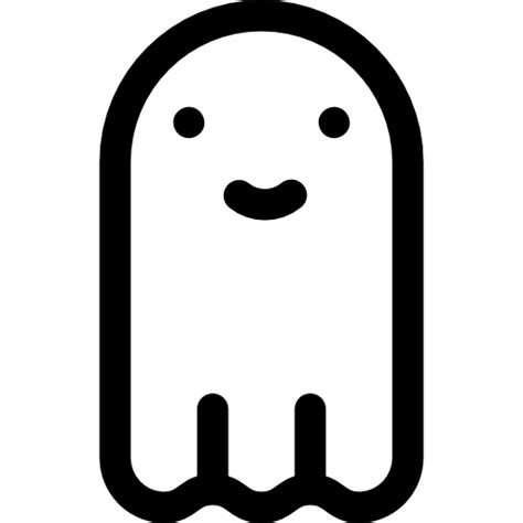 Ghost Basic Rounded Lineal Icon