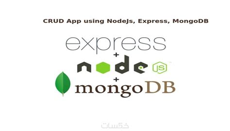 انشاء وصيانة Nodejs Express MongoDB or Sql Api خمسات