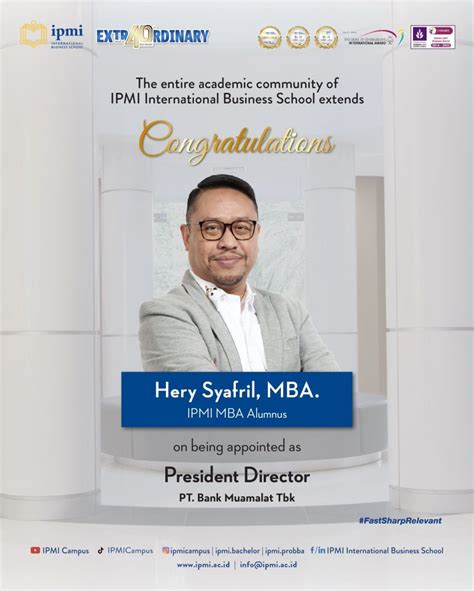 Ipmi Institute On Linkedin Fastsharprelevant Ipmimba Ipmialumni Bankmuamalat Ipmicampus…