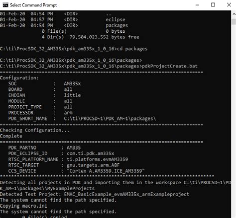 ccs am3359 rtos examples issue processors forum processors ti