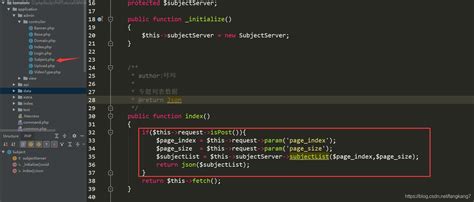【tp5项目统一规范】列表带分页查询 tp5 层级列表翻页 csdn博客