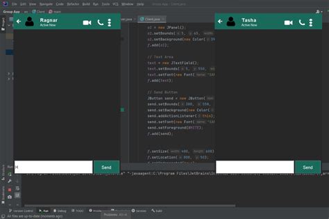Chat App Using Java Swing Jkay5529