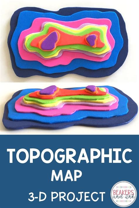 Topographic Map Project Topographic Map Activity Contour Map Project Topographic Map