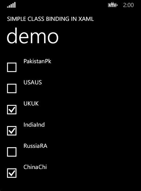 Listview Data Binding And Itemtemplate In Xaml