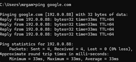Sending Ping Packets And Traceroutes