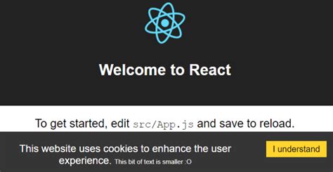 Customizable Cookie Consent Component For React Reactscript