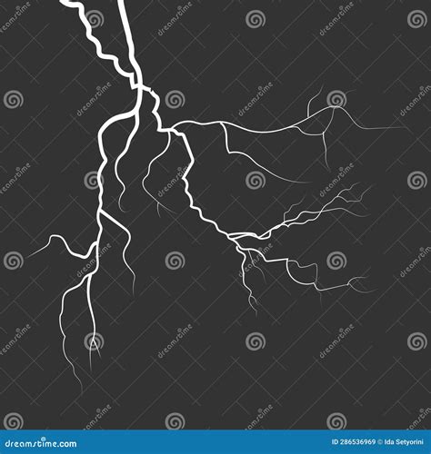 Lightning Background Vector Stock Illustration Illustration Of Charge