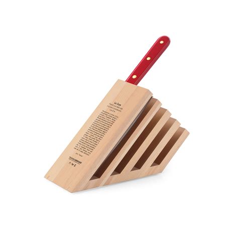 Porcupine Strain Wooden Knife Block Gessato Design Store