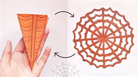Spider Web Cut Out Template