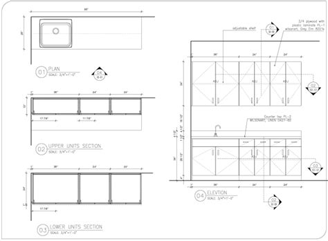 Drafting Your Dream Kitchen Cabinets By Autocad And Sketchup By Shimaamillwork Fiverr