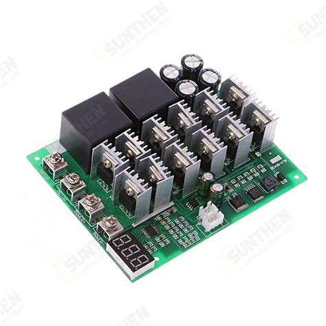 Dc 10 55v 12v 24v 36v 48v 55v 100a Motor Speed Controller Pwm Hho Rc Reverse Control Switch With