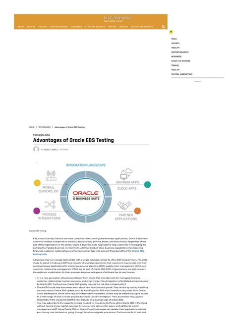 Ppt Advantages Of Oracle Ebs Testing Powerpoint Presentation Free Download Id11993311