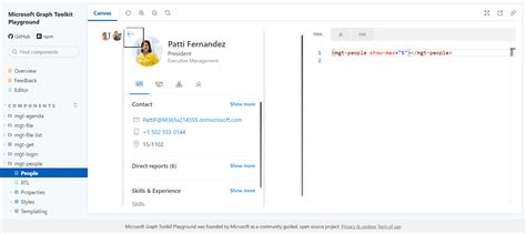 Accessibility Microsoft Graph Toolkit Playground Mgt Agenda Simple Controls Are Not