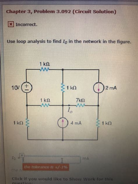 solved chapter 3 problem 3 092 circuit solution ex