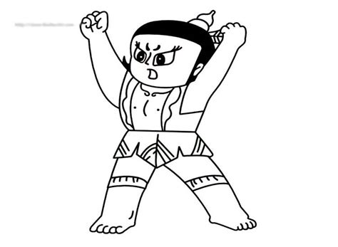 【大图】动漫人物简笔画简笔画太平洋亲子网