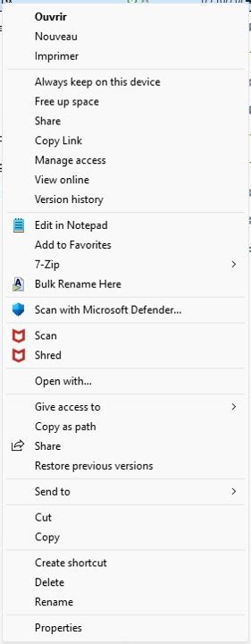 File Explorer Classic Context Menu Misty Tips