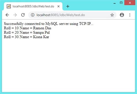 Using Servlet Code For JDBC TechGuruSpeaks