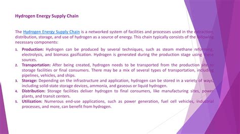 Hydrogen Supply Chain Optimization Pptx