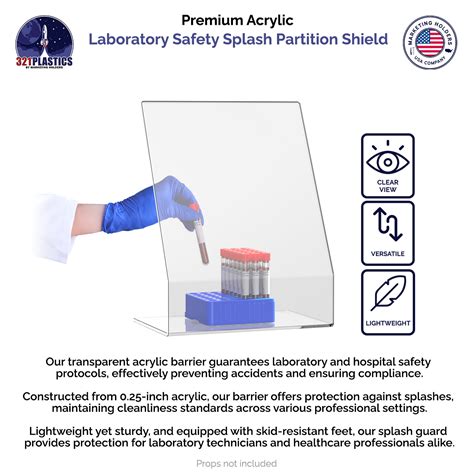 Safety Splash Shield 115w X 15h Freestanding Partition Safety Splash Shield 115w X 15h Freestanding Partition