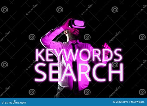 Conceptual Display Keywords Search Word For Looks For Matching