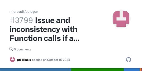 Issue And Inconsistency With Function Calls If A Function Has Two
