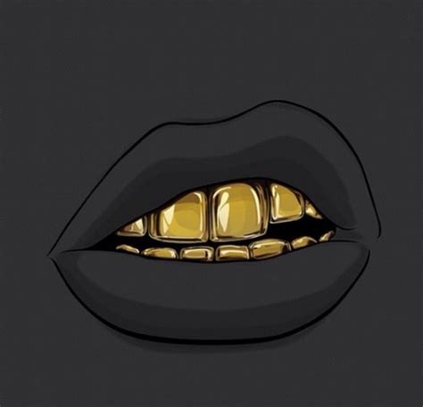 Gold Grillz Wallpaper At Norma Plouffe Blog