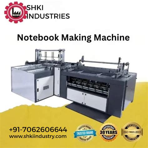 Industrial Notebook Making Machine At Best Price In Faridabad Shki Industries