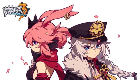 Yae Sakura Kallen Kaslana And Yae Kasumi Honkai And More Drawn By Meadow Morphinecaca