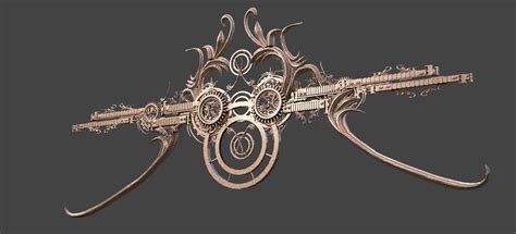 3d Model Ra Sci Fi Wing 1 Vr Ar Low Poly Cgtrader