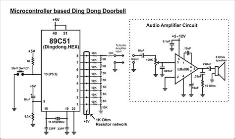 Microcontroller Schematic Diagram