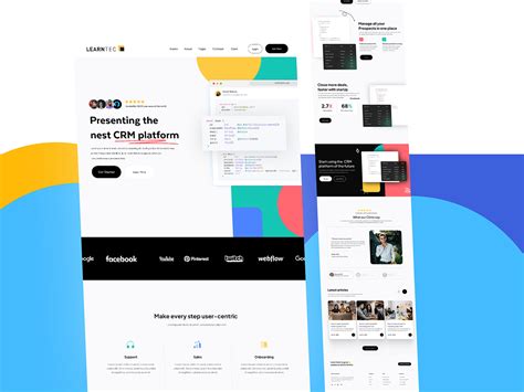 E Learning Online Course Education Website On Behance