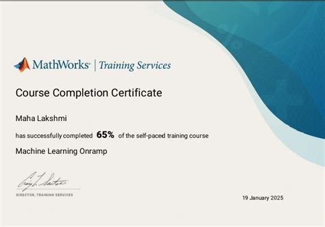 Maha Lakshmi On Linkedin Matlab Machinelearning Datascience Ai Professionaldevelopment