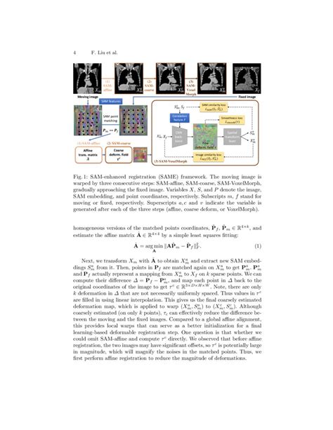 Same Deformable Image Registration Based On Self Supervised Anatomical Embeddings Deepai