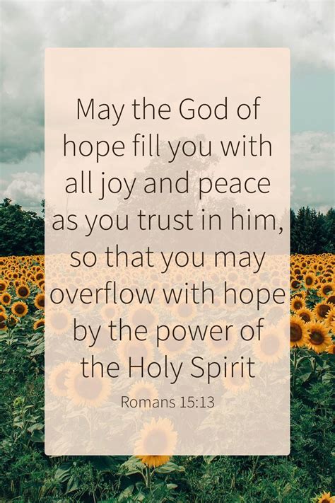 Romans 1513 Romans Bible Verse Peace Bible Verse Bible Verse