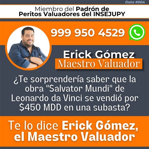 ¿te Sorprendería Saber Que Erick Gómez Maestro Valuador