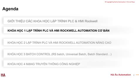 Khóa Học Lập Trình Plc Và Thiết Kế Hmi Scada Rockwell Automation Cơ Bản