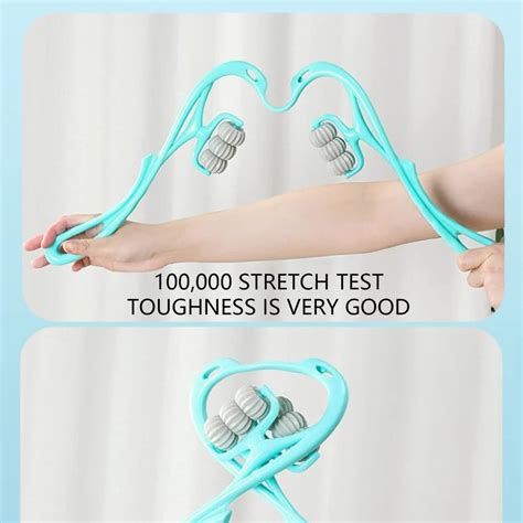 Hemico Trigger Point Roller Massager Manual Neck Massager Trigger