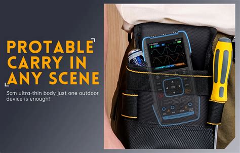 Fnirsi 2c23t 3 In 1 Handheld Oscilloscope Multimeter Function Signal G