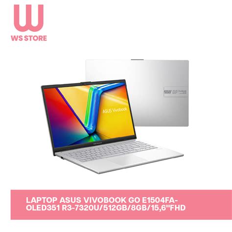 Jual Laptop Asus Vivobook Go E Fa Oled R U Gb Gb Fhd Shopee Indonesia