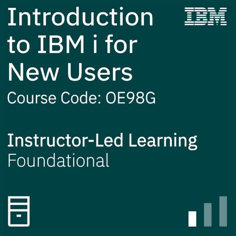 Introduction To IBM I For New Users Code OE G Credly