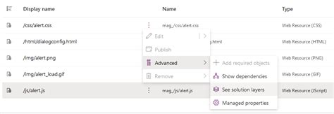 Dialog Builder Solution Version Magnetism