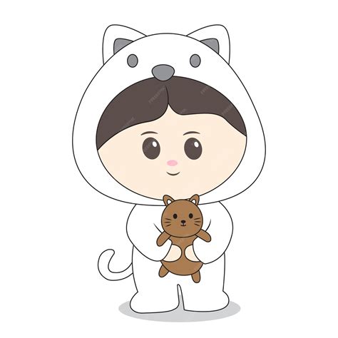 Premium Vector Cute Chibi Character
